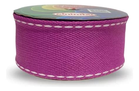 Fita Pesponto Pespontada mm Sinimbu Nº Metros Cor Rose Violet MercadoLivre