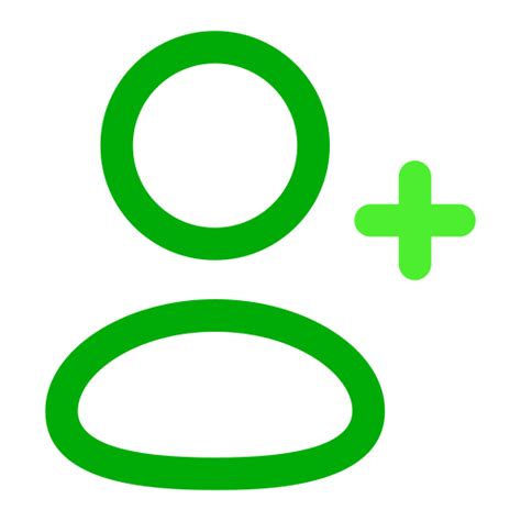Add User Generic Color Outline Icon
