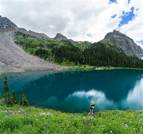 Blue Lake Colorado Hiking Adventure And Photography