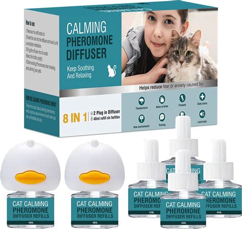 Cat Calming Diffuser 8 In 1 Multicat Pheromone Diffuser