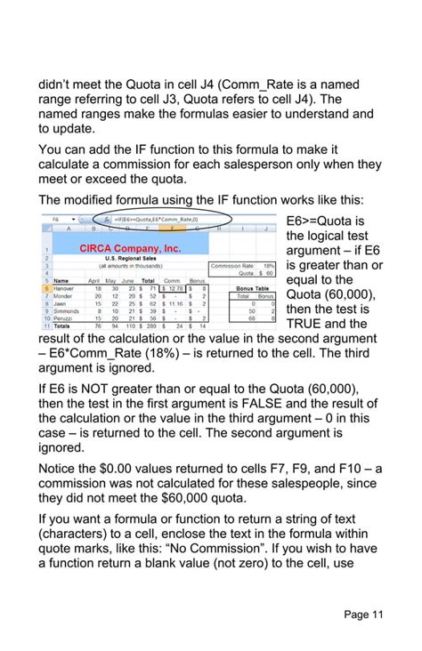Excel Formula And Function Basics PDF