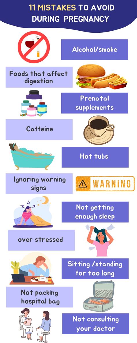 11 Important Mistakes To Avoid During Pregnancy Tips For A Healthy