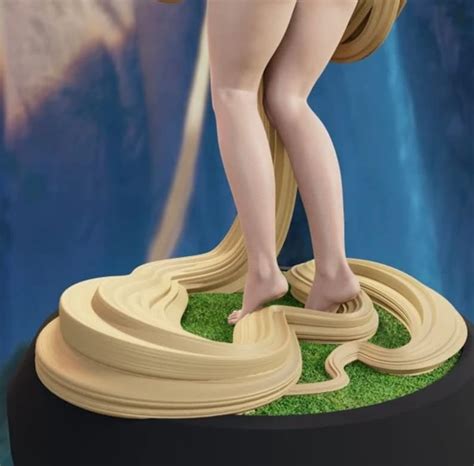Rapunzel Nsfw 3d Printer Stl File 3dstl Model Stl 3d Printer Model 3d