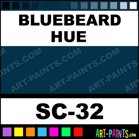 Bluebeard Stroke And Coat Ceramic Paints Sc Bluebeard Paint