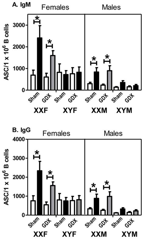 The Xx Sex Chromosome Complement Is Required In Male And Female Mice For Enhancement Of Immunity