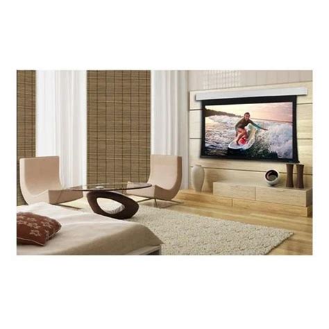 White Logic Motorized Projection Screen For Office At Rs 14500 In New