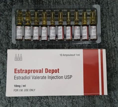 Liquid Estradiol Valerate Injection Usp Purity 100 Packaging Size