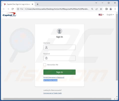 Capital One Security Message Email Scam Removal And Recovery Steps Updated