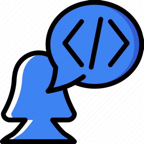 code coding development discussion programming icon