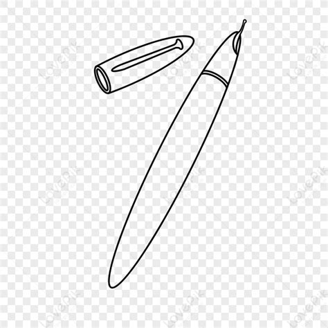 Uncapped 만년필 일러스트 클립 아트 흑인과 백인캡 해제별도의 캡 Png 일러스트 무료 다운로드 Lovepik