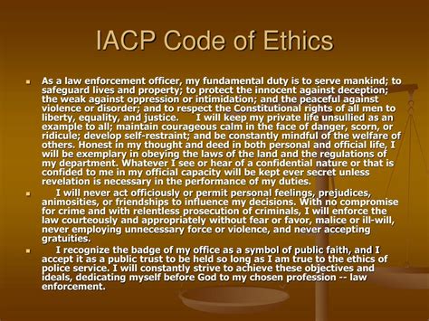 PPT Issues In Police Ethics PowerPoint Presentation Free Download ID