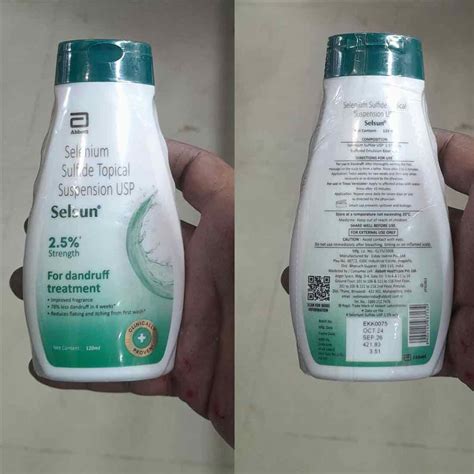 Selenium Sulfide Shampoo Antifungal Shampoo Blu Fashion Bd