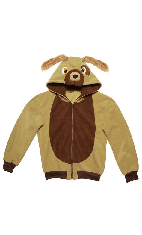 Veste à capuche chien Déguisement adulte v Atelier Mascarade