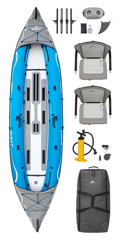 Quest Chenango Inflatable Tandem Kayak Hamilton Place