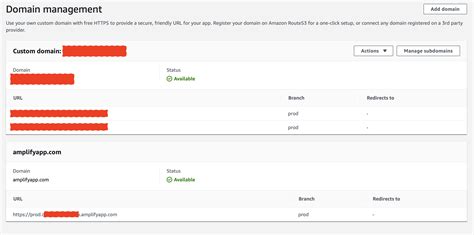 Cant Connect Custom Subdomain With Amplify Application · Issue 1033
