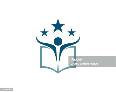 圖書教育標誌範本向量圖形及更多人圖片 人 商務 圖書館 Istock