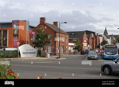 Flags At Holywood Northern Ireland Fly At Half Mast After The News Of
