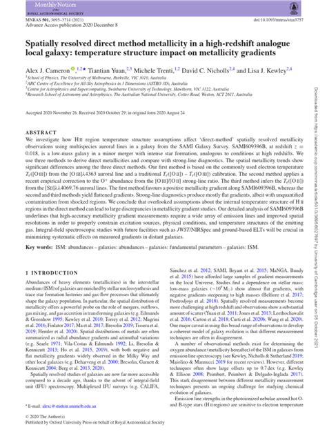 Spatially Resolved Direct Method Metallicity In A High Redshift Analogue Local Galaxy