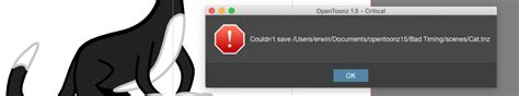 Cannot Save Existing Project Memos Issue · Issue 3843 · Opentoonz