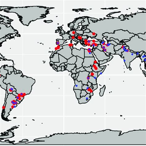 Locations Contributing High Rainfall Wheat Yield Trials Hrwyt Data Download Scientific