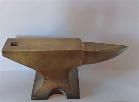 Brass Miniature Brass Anvil Was Sold For 136500 On 31 Jul At 2201