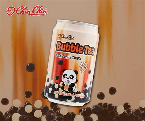 Chin Chin Bubble Tea Black And White Tapioca 315ml From Buy Asian Food 4u