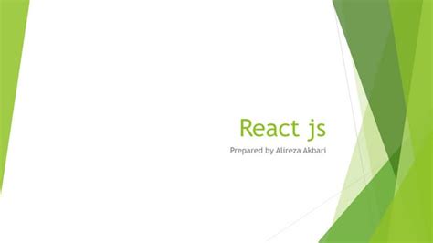 Final Reactjs Presentation Pptx
