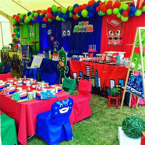 Ideas For Pj Mask Birthday Party Kindra Ashby