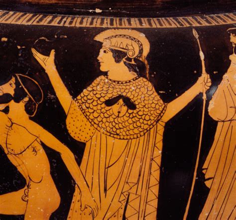 Terracotta Column Krater Bowl For Mixing Wine And Water C 460 Bc By