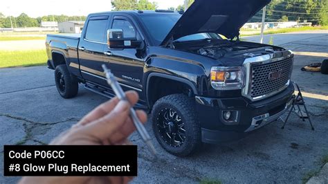 L5p Duramax P06cc 8 Glow Plug Replacement Youtube
