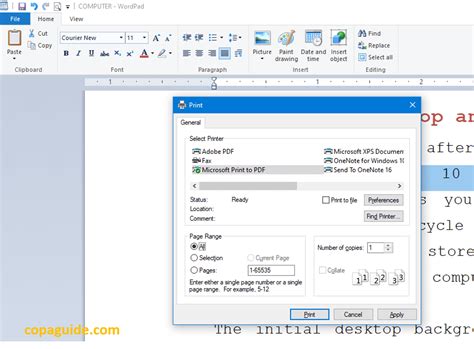 How To Printing In Wordpad Hindi Notes