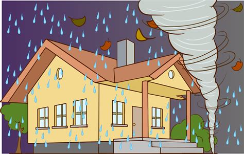 Vector Illustration Of Tornado Disaster 30914224 Vector Art At Vecteezy