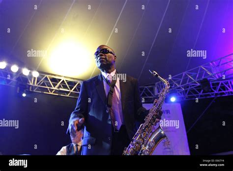 Worms Germany 15th Aug 2014 Saxophonist Maceo Parker Performs Live