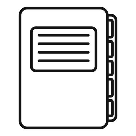 Folder Generic Outline Icon