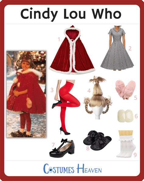 Last Minute Cindy Lou Who Costume Idea Quda Halloween