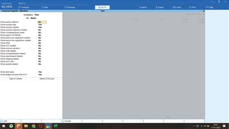 Exporting Data From Tally Help Center