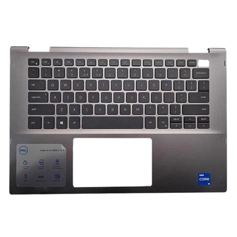 Dell Inspiron 14 5400 5406 Laptop Keyboard With Back Light Frame Cover Palmrest Us Layout