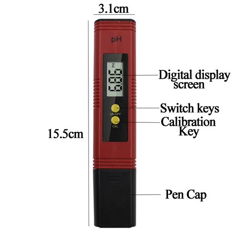 Дигитален Ph тестер Darklove Lcd дисплей Висока точност Воден тест 0 00 14ph С 2 разтвора