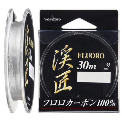 【楽天市場】ヤマトヨテグスyamatoyo フロロカーボンライン 渓匠フロロ 30m 06号 2lb クリア：ecプライム