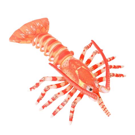 Syligr Lifelike Australian Lobster Plush Pillow Soft Lobster Crab