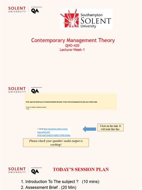 Week 1 Lecture Pdf Leadership Theory