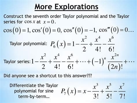 PPT Taylor Series PowerPoint Presentation Free Download ID