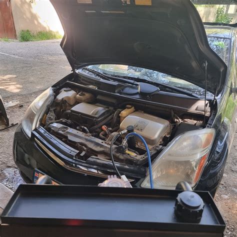 რადიატორის და ძრავის გაგრილების სისტემის გამორეცხვა