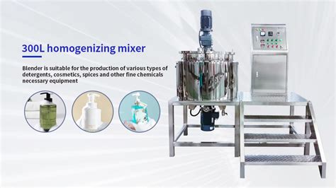 Liquid Detergent Homogenizer Mixer Liquid Soap Buffer Storage Linhe