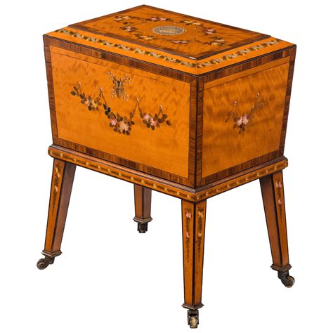 19th Century Small Leather Tacked Box For Sale At 1stdibs