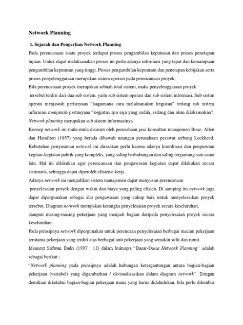 Network Planning Pdf Network Planning Pdf