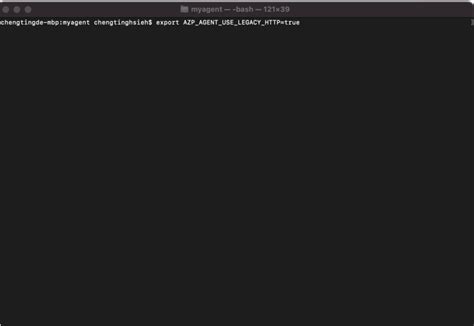 azure devops agent on macos 安裝流程說明 install macos agent