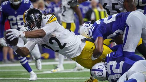 Najee Harris Steelers Rb Misses Practice With Abdominal Injury