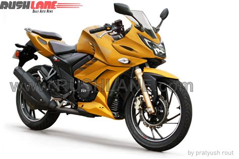 Tvs Apache Rtr 200 Fully Faired Rendering