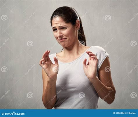 Girl Disgusted Face Expression Stock Image Image Of Expressions